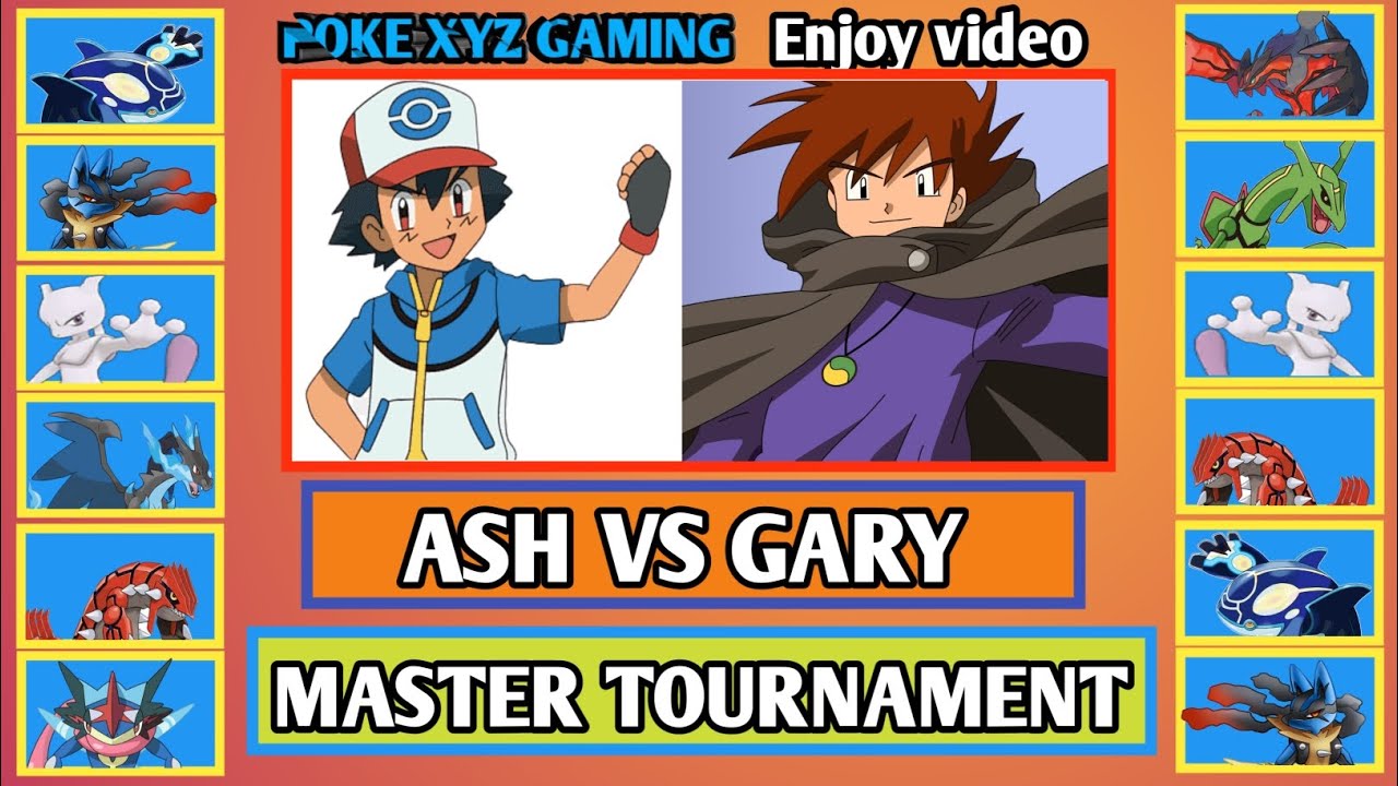 Ash vs Gary Pokemon battle || Monster honor fight gameplay - YouTube