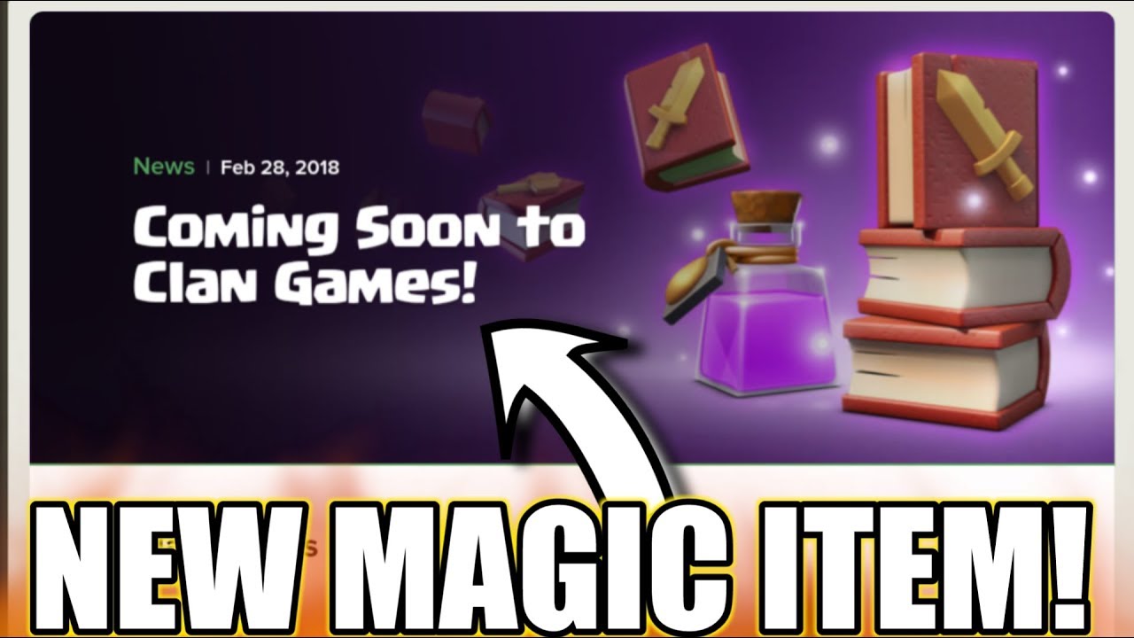 NEW UPDATE : NEW MAGICAL ITEM IS COMING IN CLASH OF CLANS | TO MUCH FUN ...