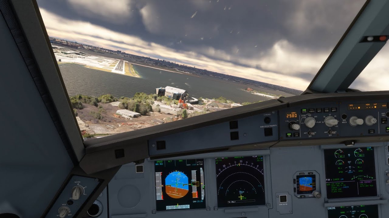 Airbus A330-900neo RNAV Landing at LaGuardia | MSFS - YouTube