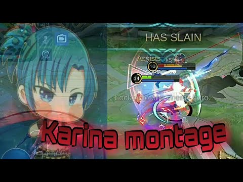 KARINA MONTAGE! || Best build for Karina || how to use karina - YouTube