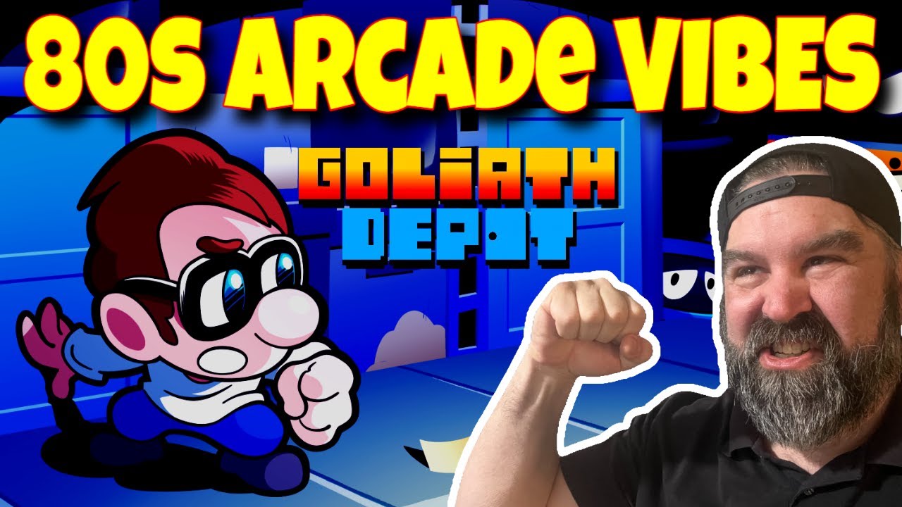 80s Arcade Vibes Goliath Depot First 10 Minutes of Gameplay - YouTube