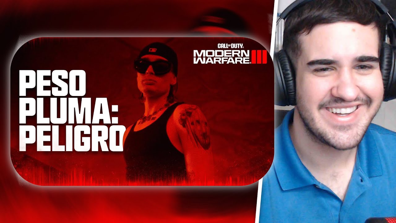REACCIÓN a "Peligro" by Peso Pluma (Music Video) | Call of Duty: Modern ...