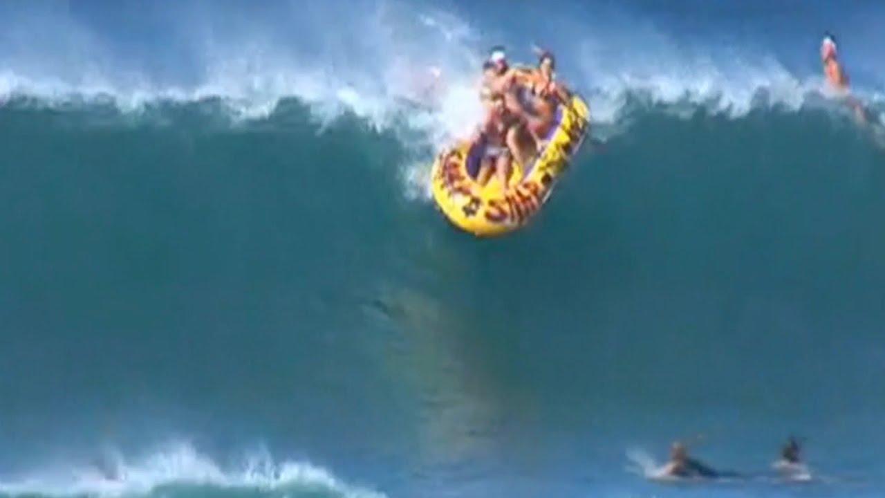 Funny! Pro Surfing Women - Crazy Surfing Games North Shore, Oahu ...