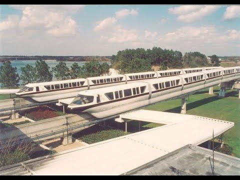 1987 Epcot Mark IV Monorail Ride - YouTube