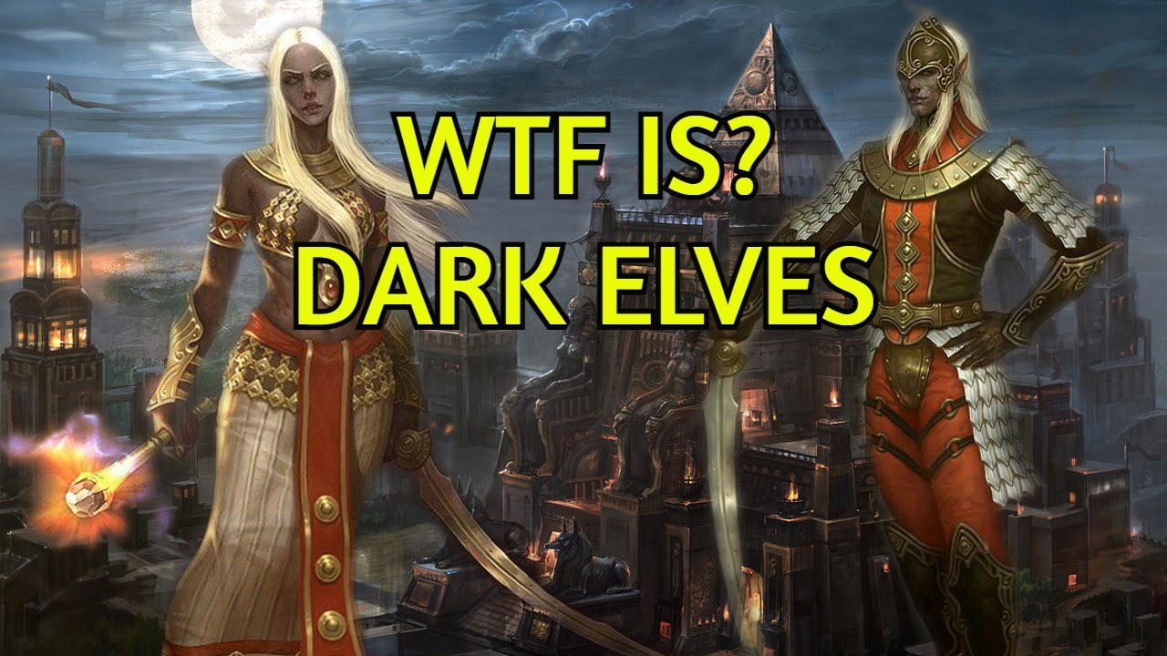 WTF IS DARK ELVES KINGDOM UNDER FIRE LORE - YouTube