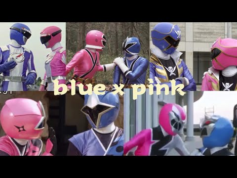 Super Sentai Couples | BLUE💙 x PINK💗 Compilation | Dekaranger - Kiramager (2004 - 2020) | OLENA TV