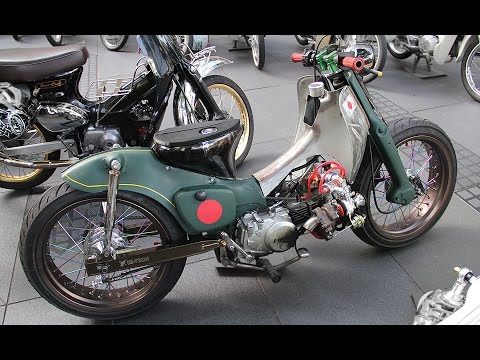 TURBO SUPER CUB at Cafe Cub Meeting 青山 2016 - YouTube