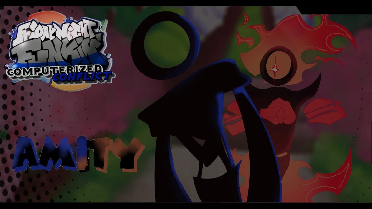 FNF - Computerized Conflict The Chosen One! V1.5 (Amity) - YouTube