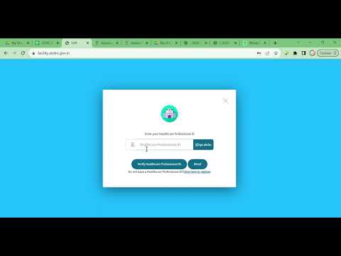 How to Create HPR ID on ABDM | How to Create HFR ID on ABDM | How to ...