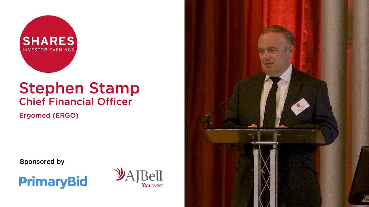 Stephen Stamp, CFO of Ergomed (ERGO) - YouTube
