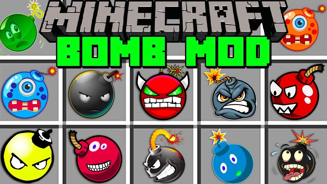 Minecraft BOMB MOD! | TNT, NUKES, EXPLOSIVES, & MORE! | (Modded-Mini ...
