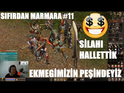 SIFIRDAN EPSİZ YARDIMSIZ SERİ! 40 LVL CHARLA SAATTE BİR WON KASMAK YENİ SİLAHIMIZ METİN2 #MARMARA