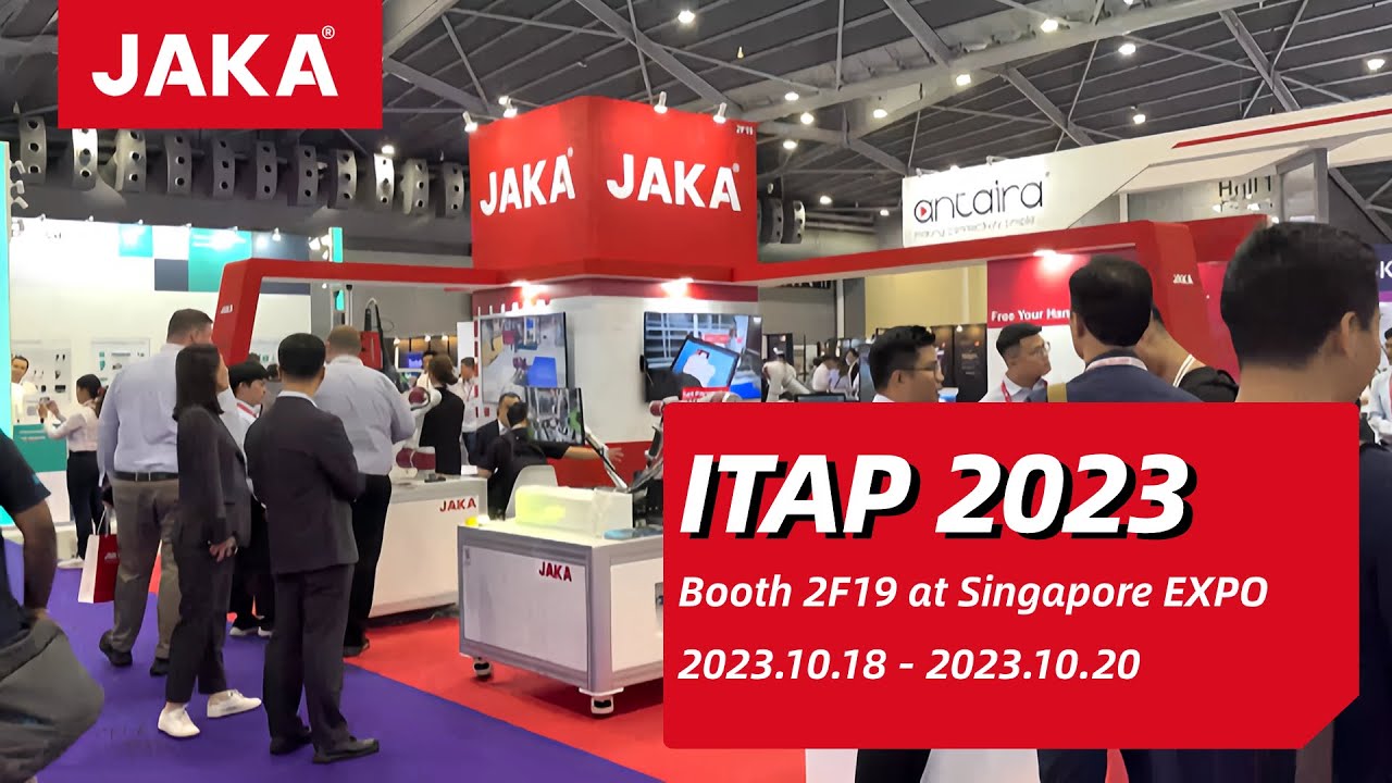 ITAP 2023 - JAKA Highlight at Industrial Transformation ASIA-PACIFIC in Singapore - YouTube