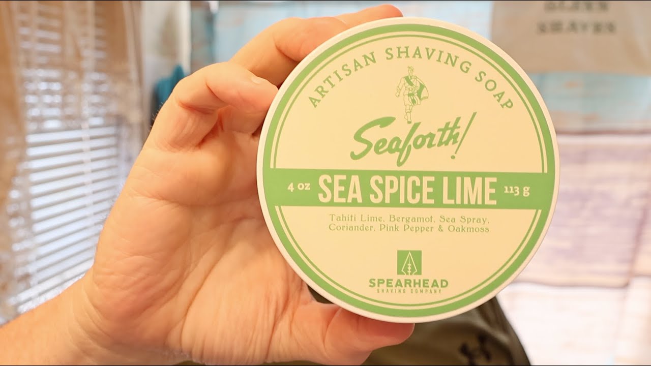 Seaforth Sea Spice Lime by Spearhead Shaving, Razorock Eco Razor and ...