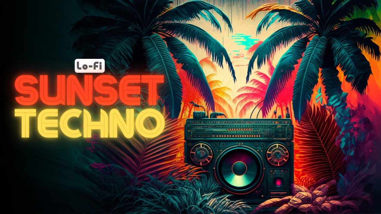 🌅 Sunset Techno Chill Lofi Beat to Relax, Study, Work or Unwind - YouTube