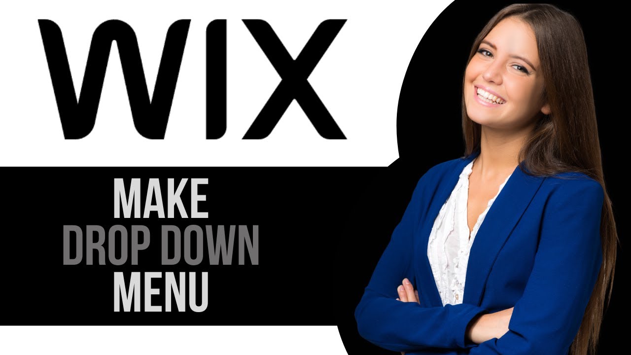 How to Make a Drop Down Menu on Wix - YouTube