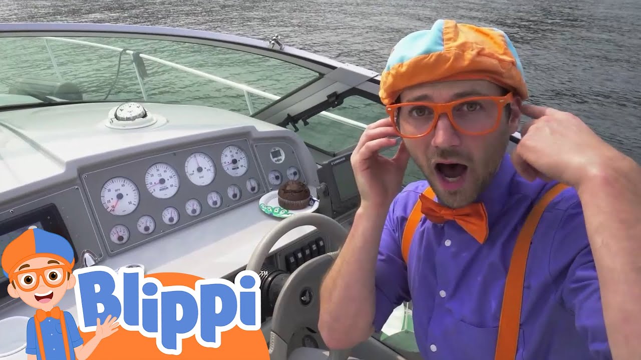 Blippi Explores a Boat! | Blippi | Animals for Kids - YouTube