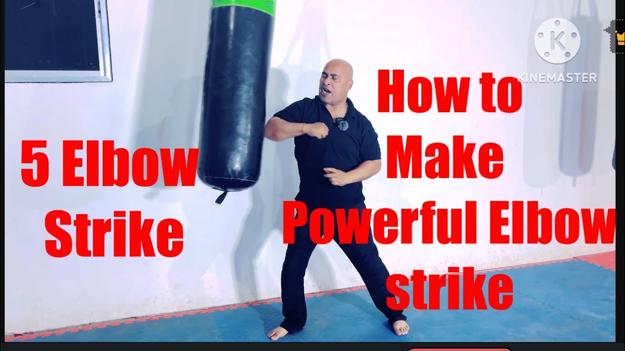 5 KILLER ELBOW COMBO //5 SELF DEFENCE ELBOW STRIKES TECHNIQUE - YouTube