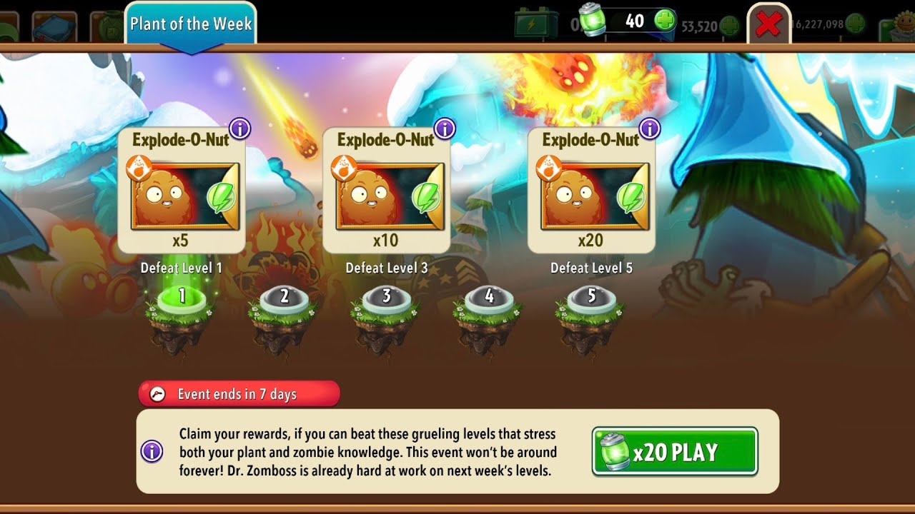 Thymed Event(Explode-O-Nut) High Level Plants - YouTube