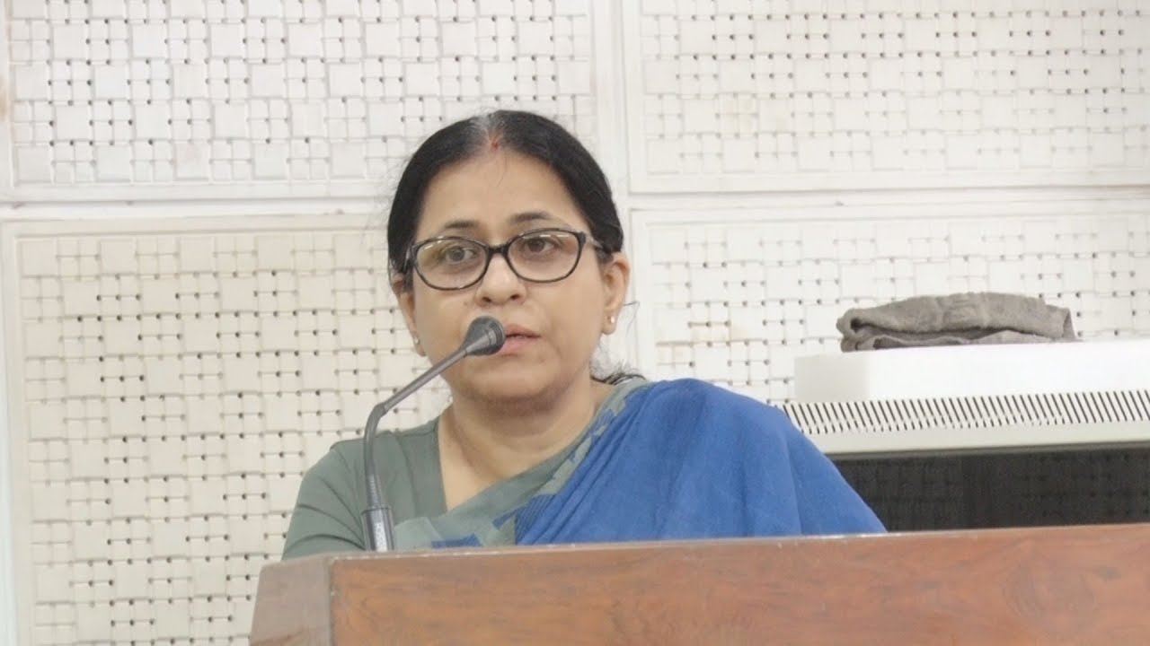 Prof Jaya Sil , IIESTS (dated 31/7/2018) - YouTube