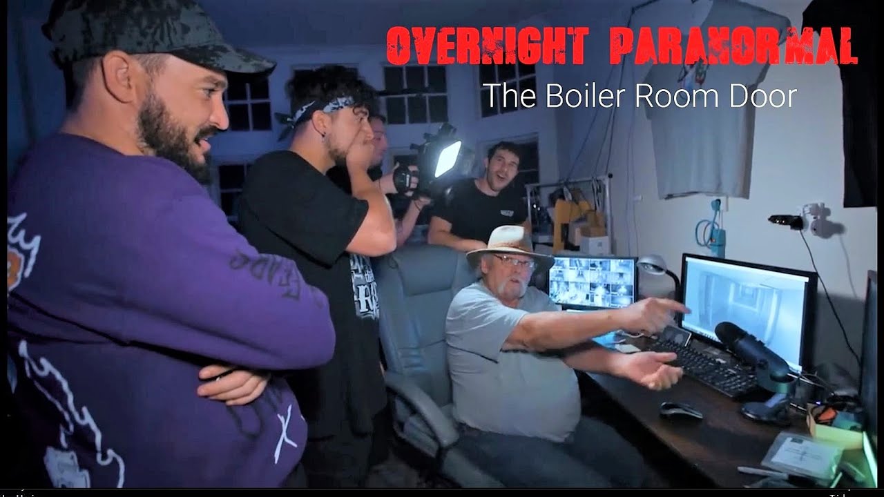 Overnight Paranormal Checks Out The Boiler Room Door That Opens On It ...