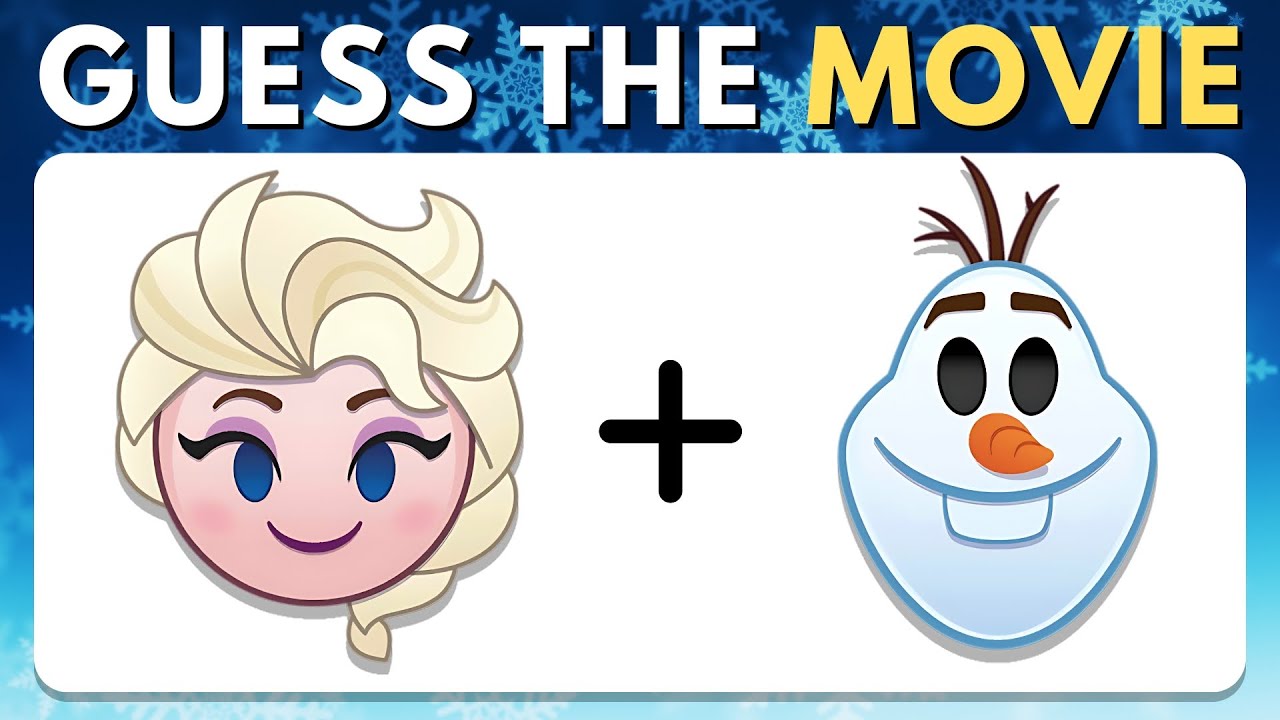 Guess the Disney Movie by Emoji 🎠🧚‍♀️ | Disney Emoji Quiz - YouTube