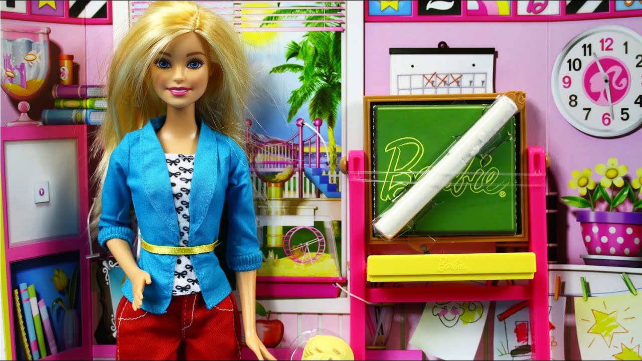 Teacher Doll and Playset / Barbie Jako Nauczycielka - Barbie Careers ...