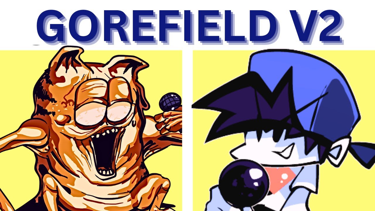 Excellent FNF: GOREFIELD V2 - YouTube