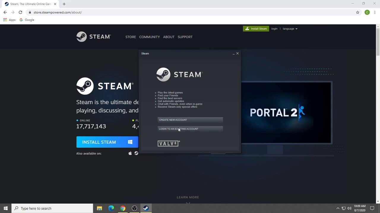 How to download Steam on Windows 10 (2020) - YouTube