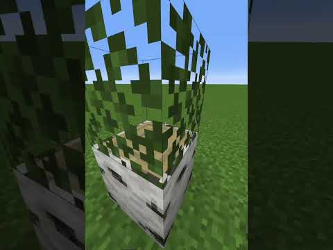 using trees for redstone #minecraft - YouTube
