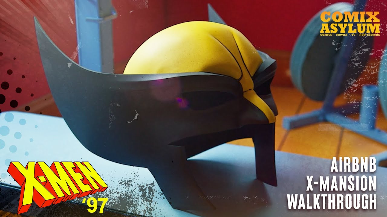 X-Men '97 Airbnb X-Mansion Walkthrough - YouTube