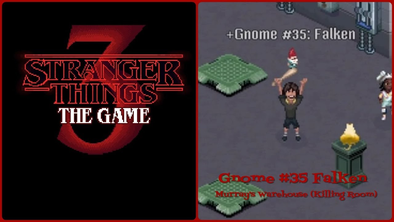 STRANGER THINGS 3 The Game "Gnome #35 Falken" - YouTube