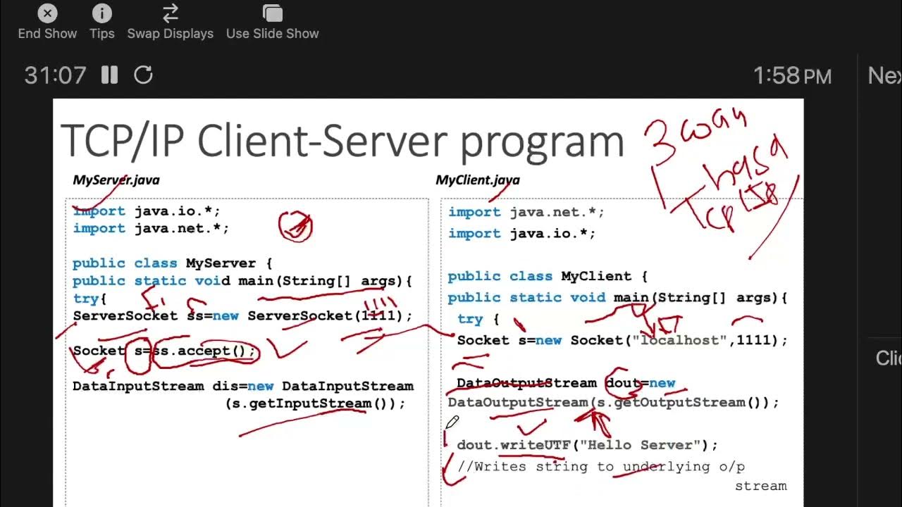 Chapter 1 TCP IP Programming - YouTube