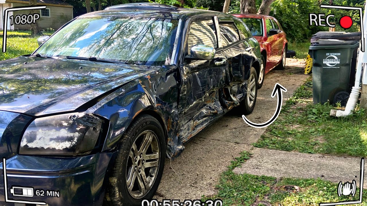 TOOK DELIVERY OF MY 2nd DODGE MAGNUM & CUSTOM PAINT AUDI RS - YouTube