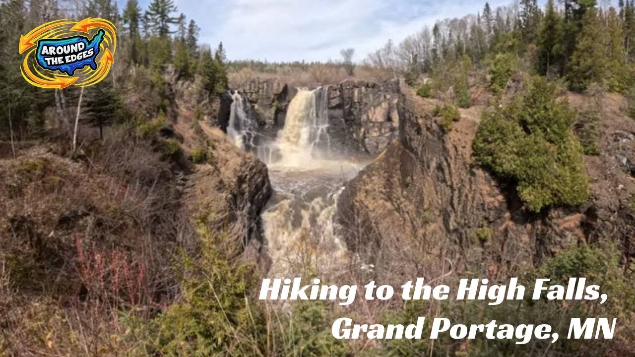 Hiking to the High Falls, Grand Portage, MN - Full Hike, No Commentary ...
