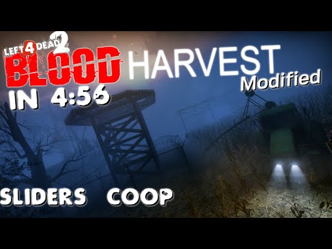 L4D2 | Blood Harvest Modified in 4:56 [co-op TAS] | Sliders | - YouTube