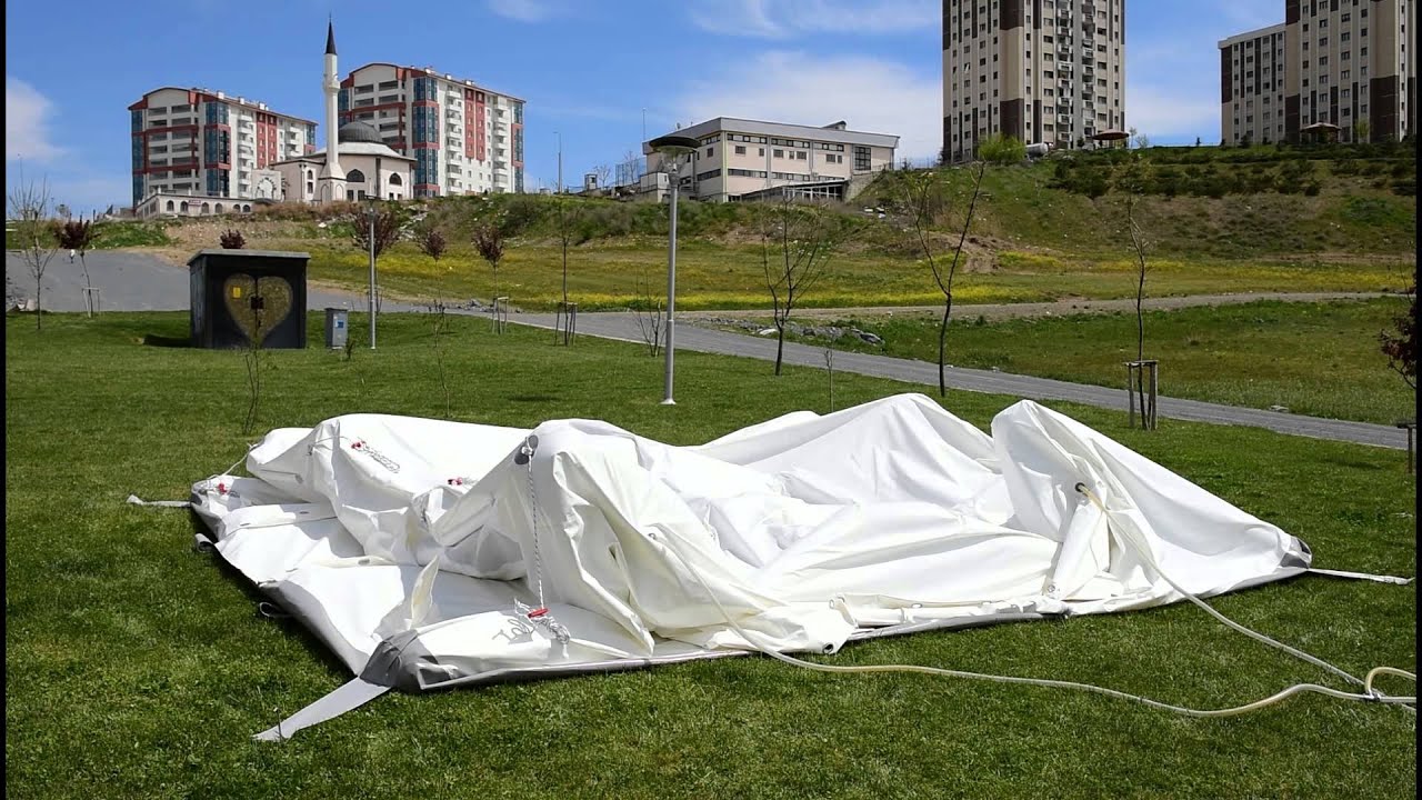 Air Frame Inflatable Tents - YouTube