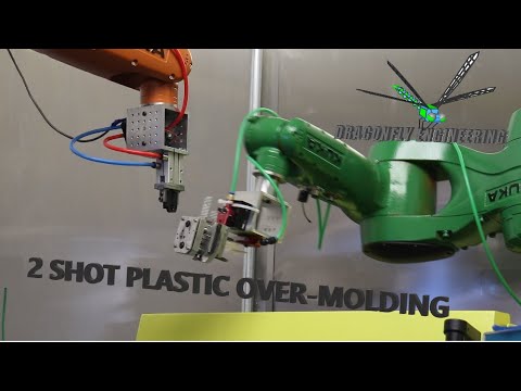 2 SHOT PLASTIC OVER MOLDING - YouTube