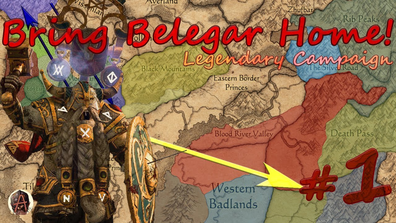 Bring Belegar Home! - Warhammer 2 - Belegar Legendary Part 1 - YouTube