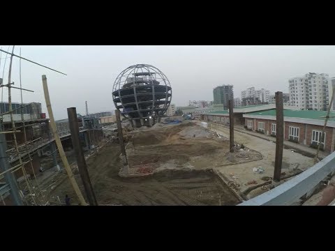 AIUB Permanent Campus full view vlog - YouTube