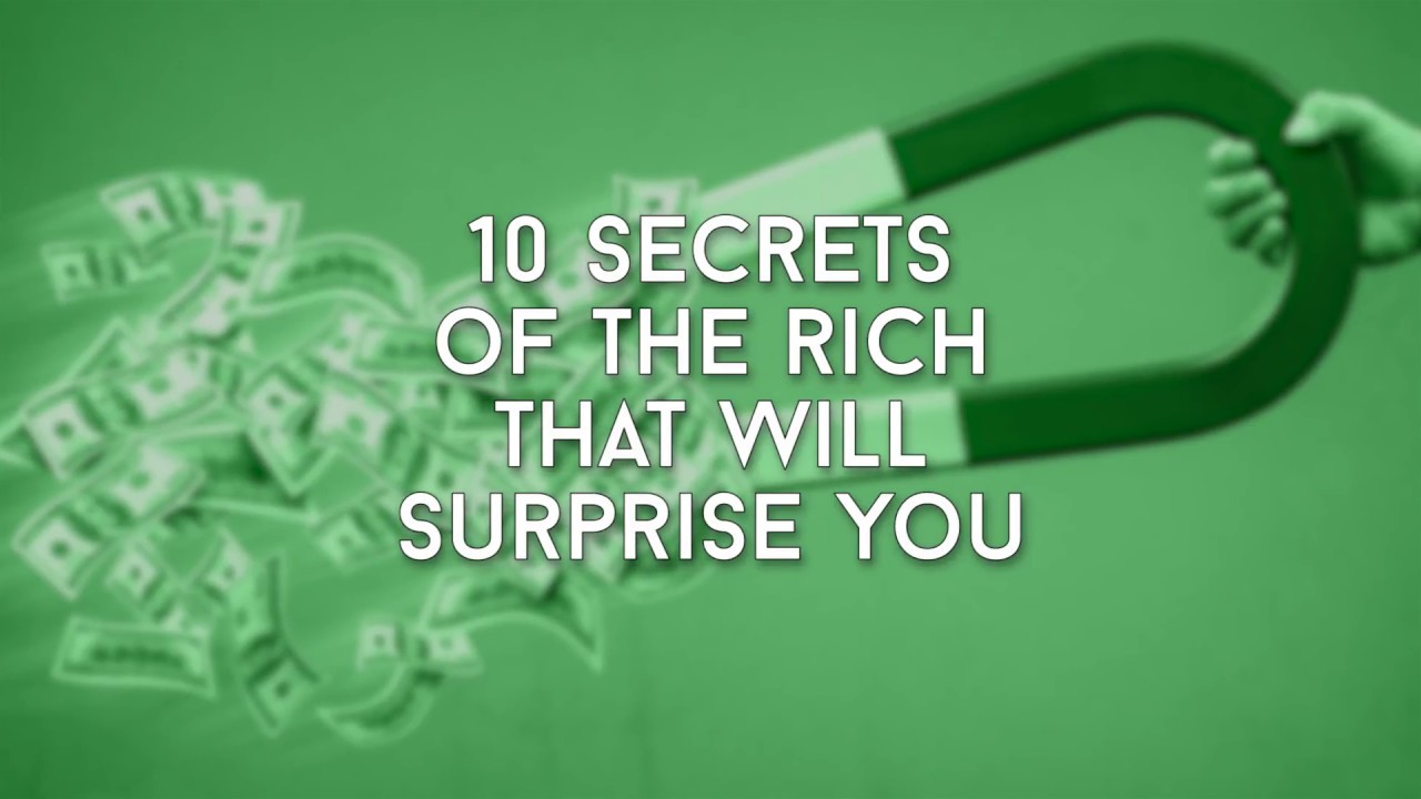 10 Surprising Secrets of the Rich - 101 Financial - YouTube