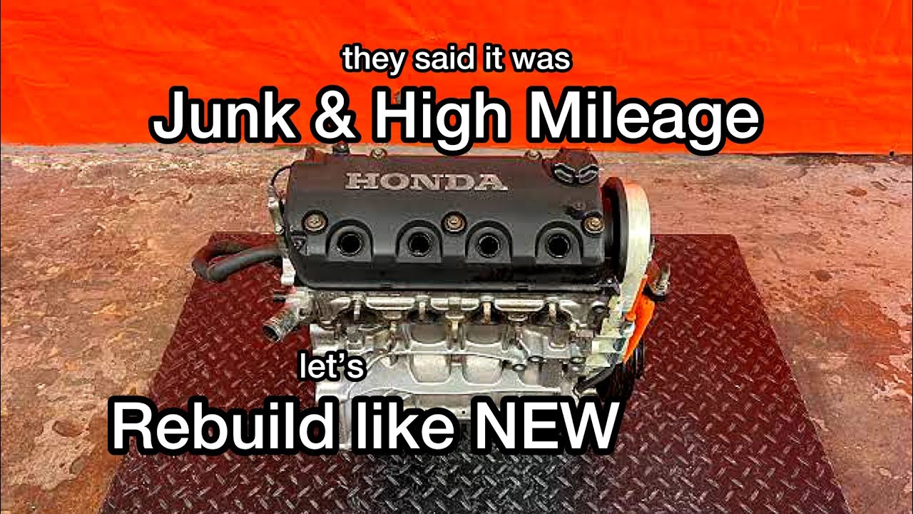 Honda Civic VTi Ph16 Stock Rebuild refresh with a twist - YouTube