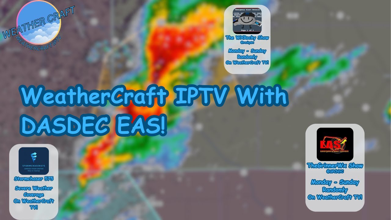 WeatherCraft IPTV Live Stream - DASDEC - YouTube