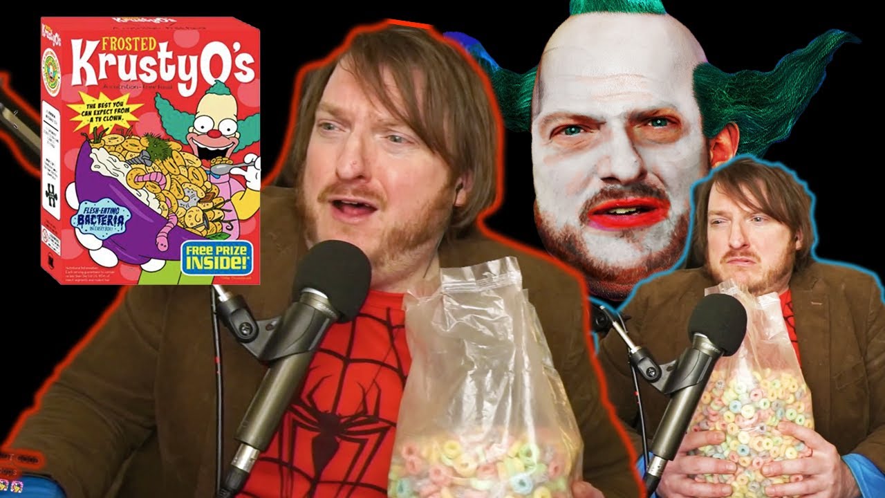 Eating an Expired Box of Krusty O's Cereal - YouTube