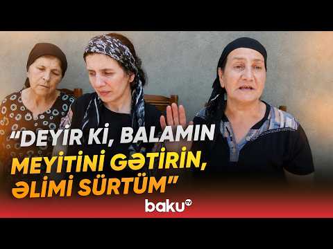 Qubada ailə faciəsi | Tək övladını itirən gözdən əlil ana fəryad etdi - Baku TV