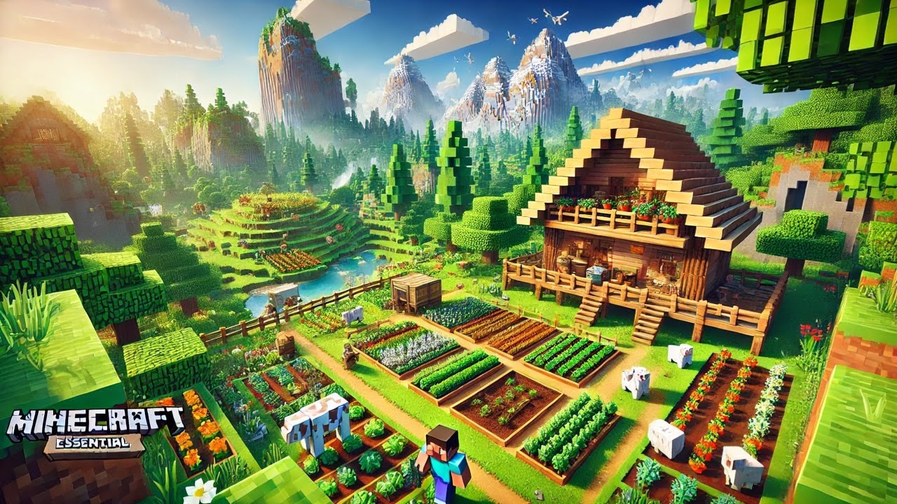 TDA GAMING | "Survival Mastery in Minecraft Essentials: Epic Builds ...