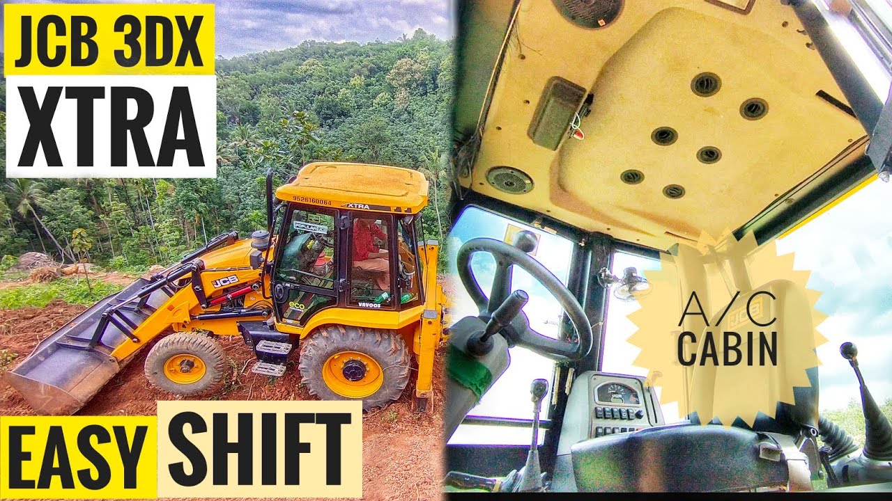 JCB 3DX XTRA A/C CABIN | KERALA. - YouTube