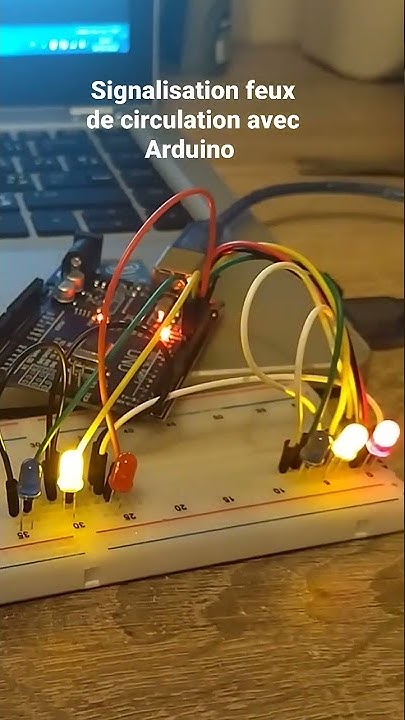 signalisation des feux de circulation avec Arduino. - YouTube
