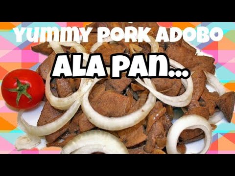 Paano magluto ng adobong atay ng baboy - YouTube