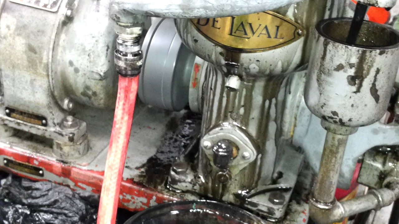 De Laval Oil separator - YouTube